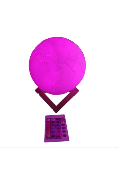 Cetinaccessories 3D Earth Lamp Dünya Küre Kumandalı Bluetooth Baglantılı Lamba Cetinaccessories 3D Earth Lamp Dünya Küre Kumandalı Bluetooth Baglantılı Lamba