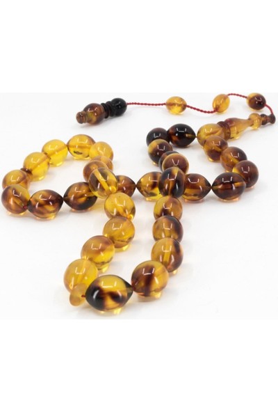 Tesbih Kardeşliği Osmanlı Sistem Püskül Çift Renk Sıkma Kehribar Tesbih Tesbih Kardeşliği Osmanlı Sistem Püskül Çift Renk Sıkma Kehribar Tesbih