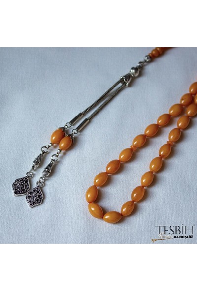 Tesbih Kardeşliği Arpa Kesim Sıkma Kehribar Tesbih Tesbih Kardeşliği Arpa Kesim Sıkma Kehribar Tesbih