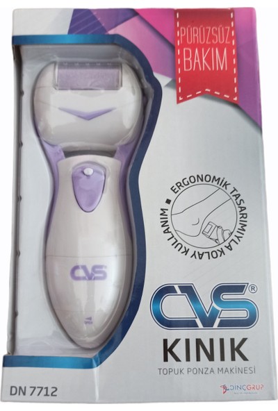 Cvs Dn 7712 Carmine Topuk Ponza Makinesi Ayak ve Topuk Bakımı Lila