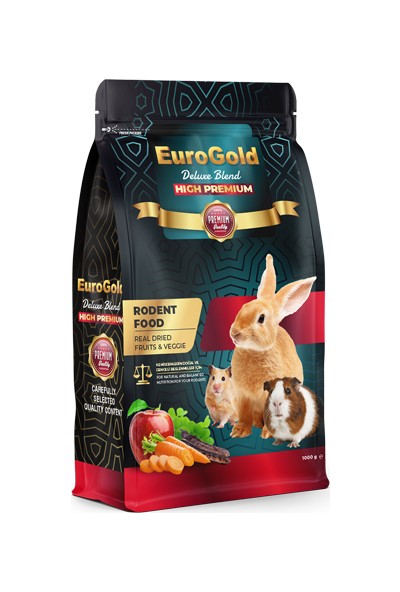 EuroGold Gebze Petshop Eurogold Deluxe 1000 gr Premium Kemirgen Yemi