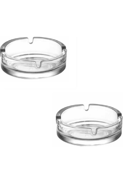 Lav Keyf Cam Küllük - 2 Li Büyük Kül Tablası Lav Keyf Cam Küllük - 2 Li Büyük Kül Tablası