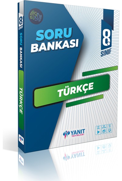 Yanıt Yayınları 8. Sınıf Türkçe Soru Bankası