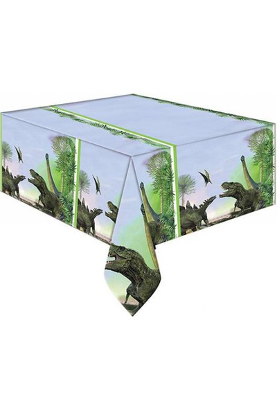 Hayaller Dükkanı Jurassık Parti Masa Örtüsü 120X180 cm Pk:1
