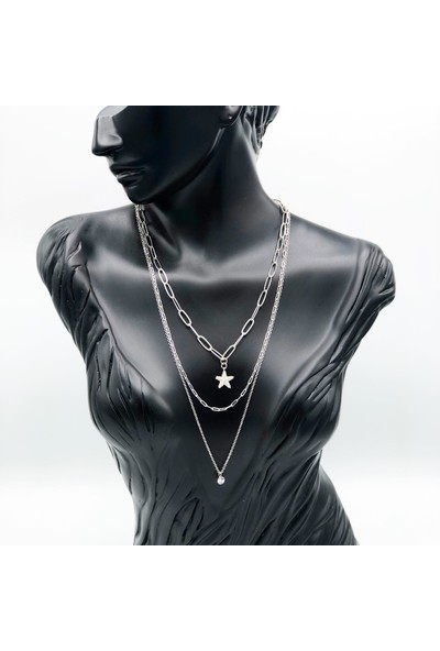 Db Tasarım Üçlü Çelik Zincir Db Tasarım Üçlü Çelik Zincir