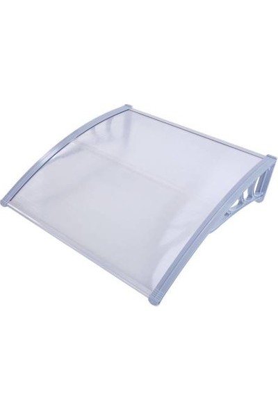 Gardinus Kapı Üstü Pratik Sundurma 100x100 Cm Gri Gardinus Kapı Üstü Pratik Sundurma 100x100 Cm Gri