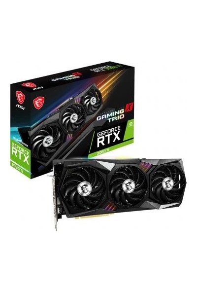 MSI GeForce RTX 3080 Ti GAMING X TRIO 12GB 384Bit GDDR6X PCI-Express x16 Ekran Kartı (RTX 3080 TI GAMING X TRIO) MSI GeForce RTX 3080 Ti GAMING X TRIO 12GB 384Bit GDDR6X PCI-Express x16 Ekran Kartı (RTX 3080 TI GAMING X TRIO)