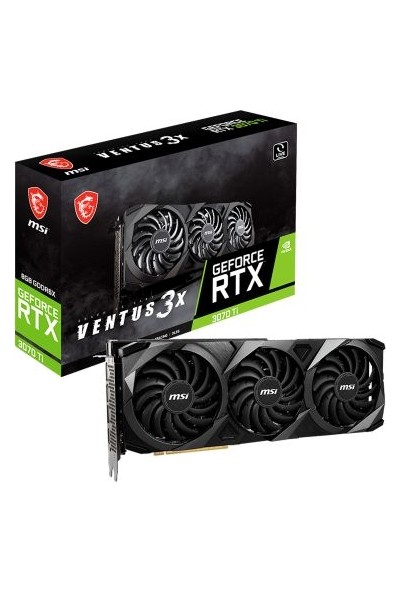 MSI GeForce RTX 3070 TI VENTUS 3X 8GB OC 256Bit GDDR6X PCI-Express x16 Ekran Kartı (GeForce RTX 3070 TI VENTUS 3X 8G OC) MSI GeForce RTX 3070 TI VENTUS 3X 8GB OC 256Bit GDDR6X PCI-Express x16 Ekran Kartı (GeForce RTX 3070 TI VENTUS 3X 8G OC)