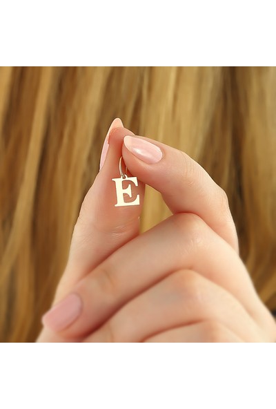 Glorria Altın E Harfi Kolye Ucu