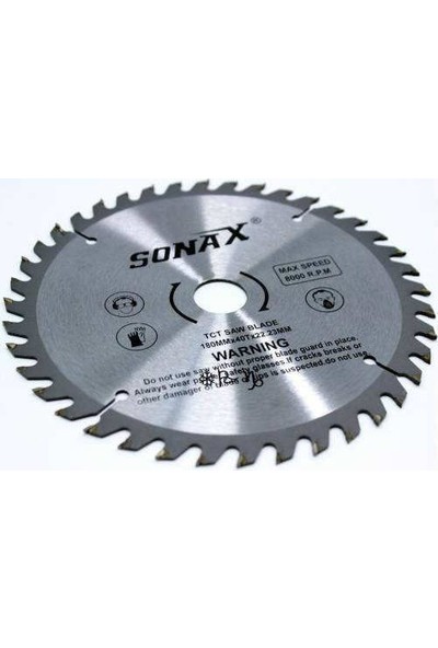 Biotech 18 cm +11,5cm 40 Diş Tct Karbür Ağaç Işleme Testere Bıçak