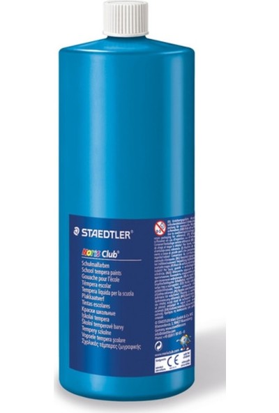 Staedtler Tempera Boya Prusya Mavi 1000 ml Staedtler Tempera Boya Prusya Mavi 1000 ml