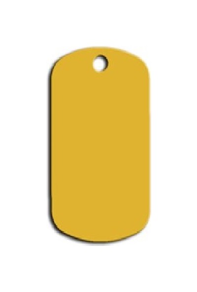 Dali's Küçük Askeri Kedi Köpek Künyesi Sarı