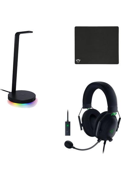 Razer Blackshark V2 USB Enhancer + Trust Gxt 754 Mousepad + Razer Base Station V2 Chroma Razer Blackshark V2 USB Enhancer + Trust Gxt 754 Mousepad + Razer Base Station V2 Chroma