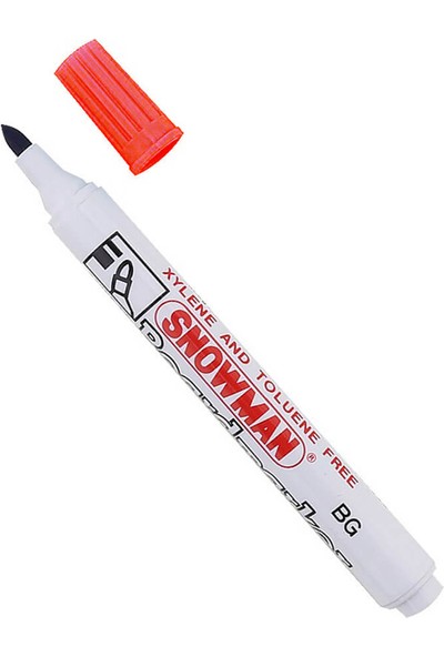 Snowman Bg-12 Yuvarlak Uç Tahta Kalemi Kırmızı 12'li Snowman Bg-12 Yuvarlak Uç Tahta Kalemi Kırmızı 12'li