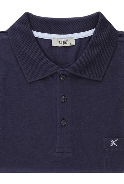 Kiğılı King Size Polo Yaka T-Shirt Kiğılı King Size Polo Yaka T-Shirt