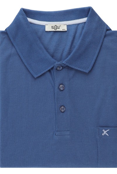 Kiğılı King Size Polo Yaka T-Shirt Kiğılı King Size Polo Yaka T-Shirt