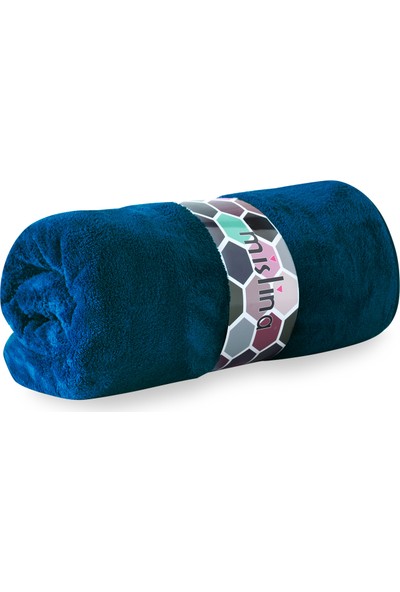 Mislina Tek Kişilik Wellsoft Battaniye - Petrol Mavisi 150X200 cm Mislina Tek Kişilik Wellsoft Battaniye - Petrol Mavisi 150X200 cm