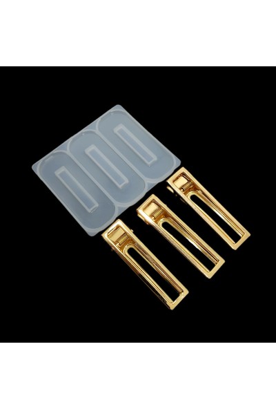 Hobizubi Epoksi Silikon Kalıbı 3'lü Toka Seti 264