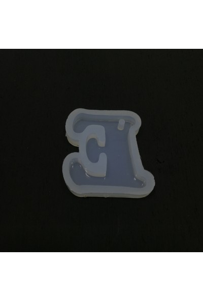Hobizubi Reçine Epoksi Harf Kalıp E