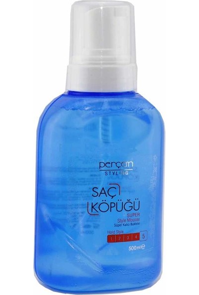 Perçem Sıvı Saç Köpüğü Süper Kalıcı Bukle 500 ml