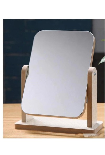 Hayveys Masaüstü Ahşap Standlı Ayarlanabilir Ayna 20 cm Hayveys Masaüstü Ahşap Standlı Ayarlanabilir Ayna 20 cm