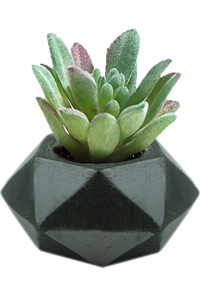 Hobizubi Beton Saksı Silikon Kalıp 153