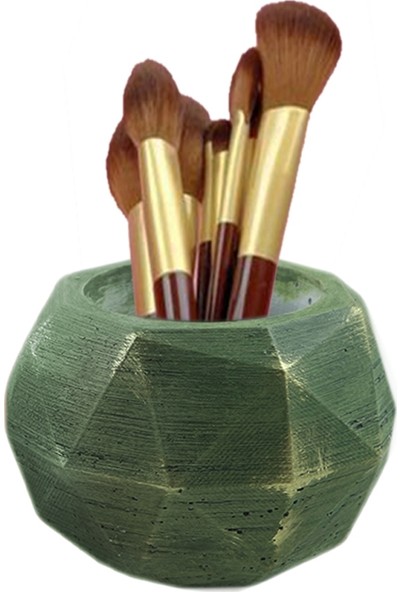 Hobizubi Beton Saksı Silikon Kalıp 162