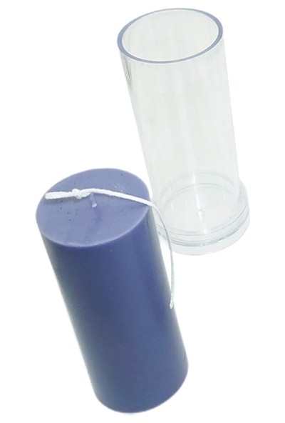 Hobizubi Yuvarlak Mum Silikon Beton Kalıbı 105