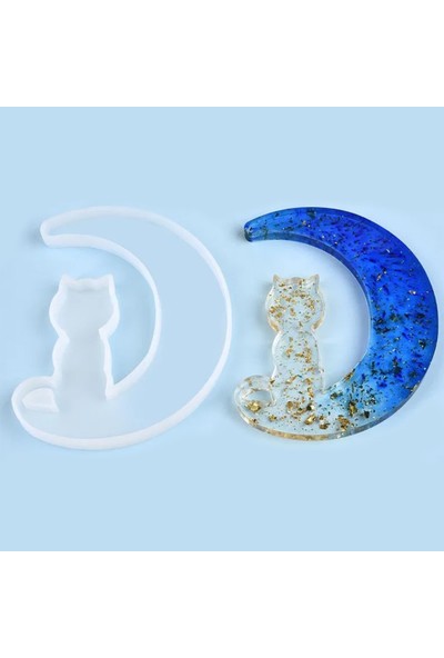 Hobizubi Kedi Epoksi Kalıbı - 273