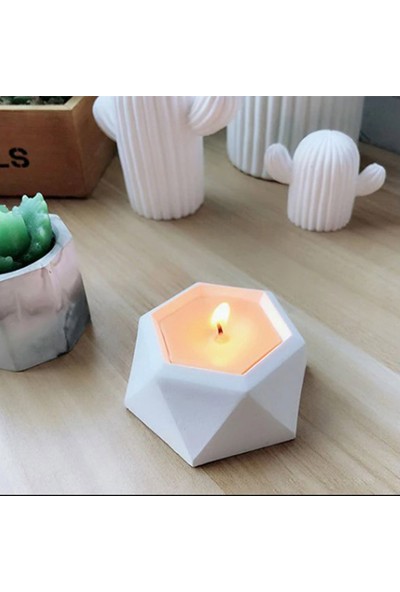 Hobizubi Altıgen Şekilli - Reçine Epoksi Kalıbı 6.5 cm - 379 Hobizubi Altıgen Şekilli - Reçine Epoksi Kalıbı 6.5 cm - 379