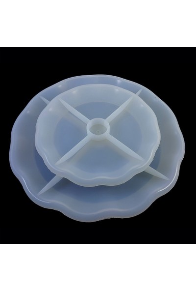 Hobizubi Iki Katlı Kek Standı Reçine Kalıp - 347