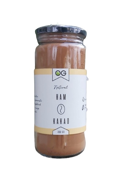 OG natural Ham Kakao Yağı Alınmamış ve Alkalize Işlem Görmemiş 200 gr OG natural Ham Kakao Yağı Alınmamış ve Alkalize Işlem Görmemiş 200 gr