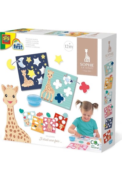 Ses Creative Sophie La Girafe - Şekilleri Yapıştırma
