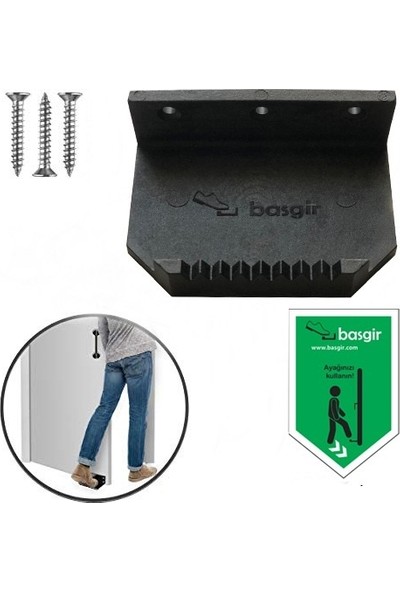 Basgir Ayakla Kapı Açma Aparatı x 8 Adet