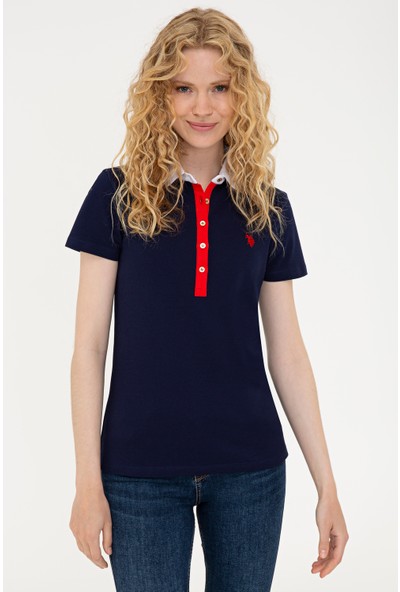 U.S. Polo Assn. Lacivert T-Shirt Basic 50239598-VR033