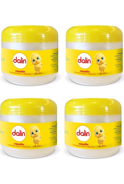Dalin Vazelin 100 ml x 4 Adet Dalin Vazelin 100 ml x 4 Adet