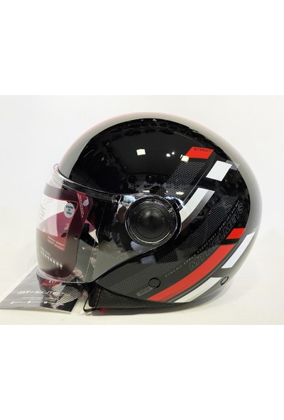 mt Kask Jet Street Scope D5 Gloss Red Yarım Kask mt Kask Jet Street Scope D5 Gloss Red Yarım Kask