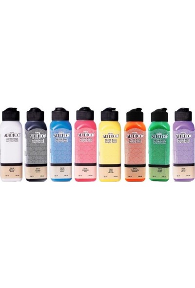 Artdeco Akrilik Boya 140 ml 8'li Set