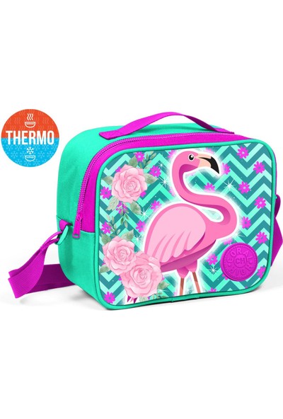 Coral High Kids Su Yeşili Pembe Simli Suni Derili Flamingolu Thermo Beslenme Çantası 22882 Coral High Kids Su Yeşili Pembe Simli Suni Derili Flamingolu Thermo Beslenme Çantası 22882
