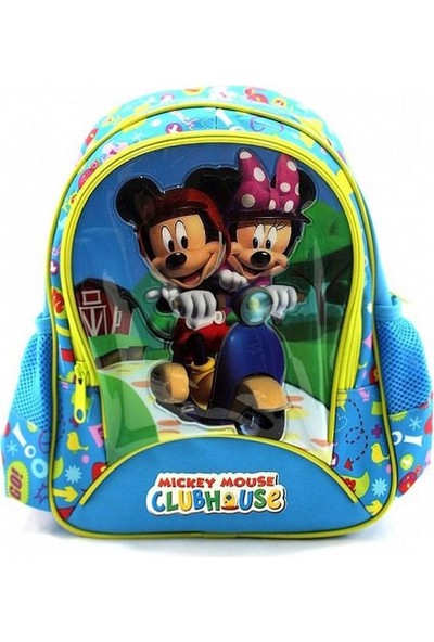 Disney Mickey Mouse Anaokulu Çantası - Mavi
