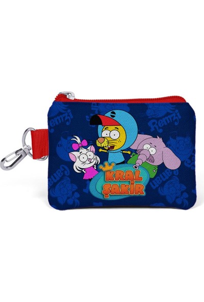 Kral Şakir By Coral High Lacivert Bozuk Para Çantası