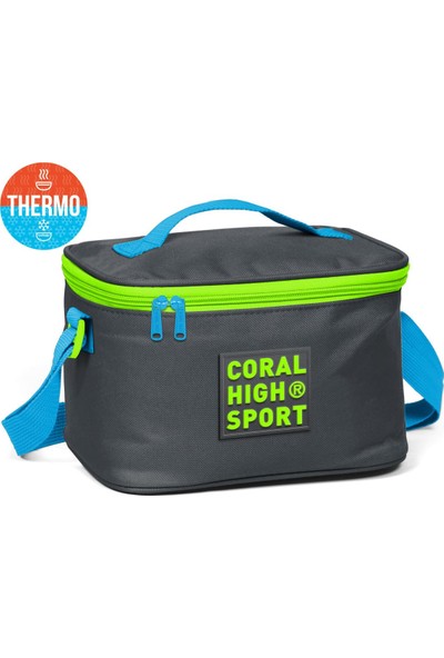 Coral High Sport Gri Thermo Beslenme Çantası 22802