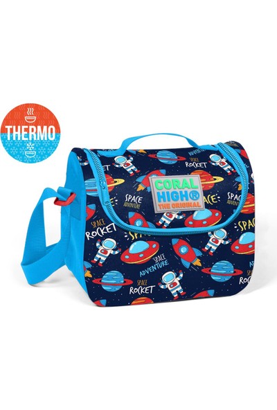 Coral High Kids Lacivert Uzay Desenli Thermo Beslenme Çantası 22858 Coral High Kids Lacivert Uzay Desenli Thermo Beslenme Çantası 22858