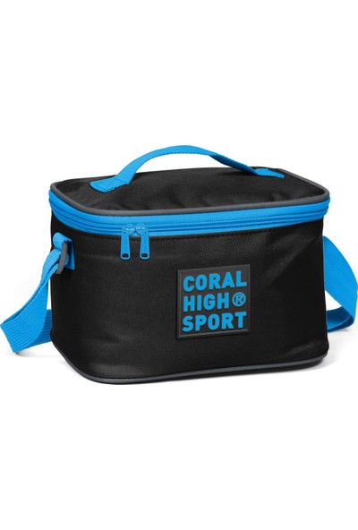 Coral High Sport Siyah Gri Thermo Beslenme Çantası 22810