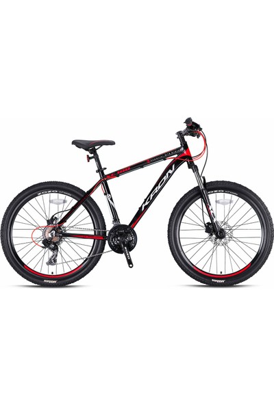 Kron XC100 26 Jant Md 17'' 21V Dağ Bisikleti Siyah-Kırmızı