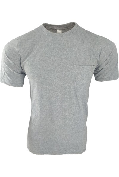 Çamdalı Iş Elbiseleri Bisiklet Yaka Gri Kısa Kollu Süprem Iş Tişörtü - O Yaka T-Shirt Çamdalı Iş Elbiseleri Bisiklet Yaka Gri Kısa Kollu Süprem Iş Tişörtü - O Yaka T-Shirt