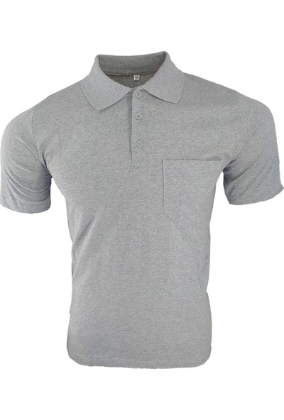 Çamdalı Iş Elbiseleri Polo Yaka Gri Kısa Kollu Süprem Iş Tişörtü - Polo Yaka T-Shirt Çamdalı Iş Elbiseleri Polo Yaka Gri Kısa Kollu Süprem Iş Tişörtü - Polo Yaka T-Shirt