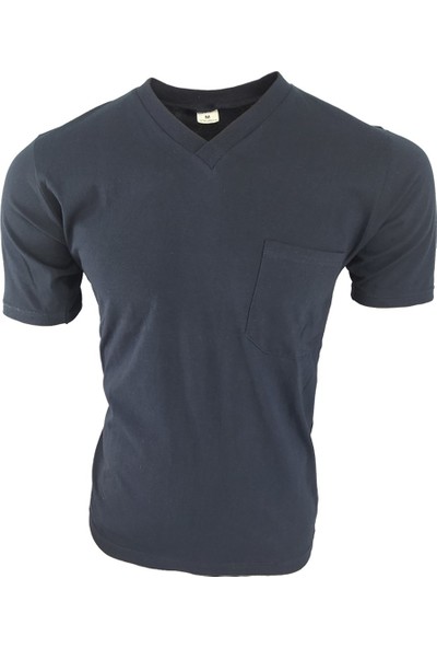 Çamdalı Iş Elbiseleri V Yaka Lacivert Kısa Kollu Süprem Iş Tişörtü - V Yaka T-Shirt Çamdalı Iş Elbiseleri V Yaka Lacivert Kısa Kollu Süprem Iş Tişörtü - V Yaka T-Shirt