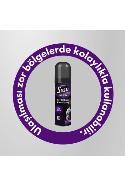 Sesu Tüy Dökücü Köpük For Men 150 ml