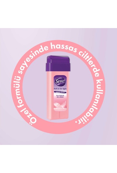 Sesu Roll-On Sir Ağda Hassas Cilt 100 ml Sesu Roll-On Sir Ağda Hassas Cilt 100 ml